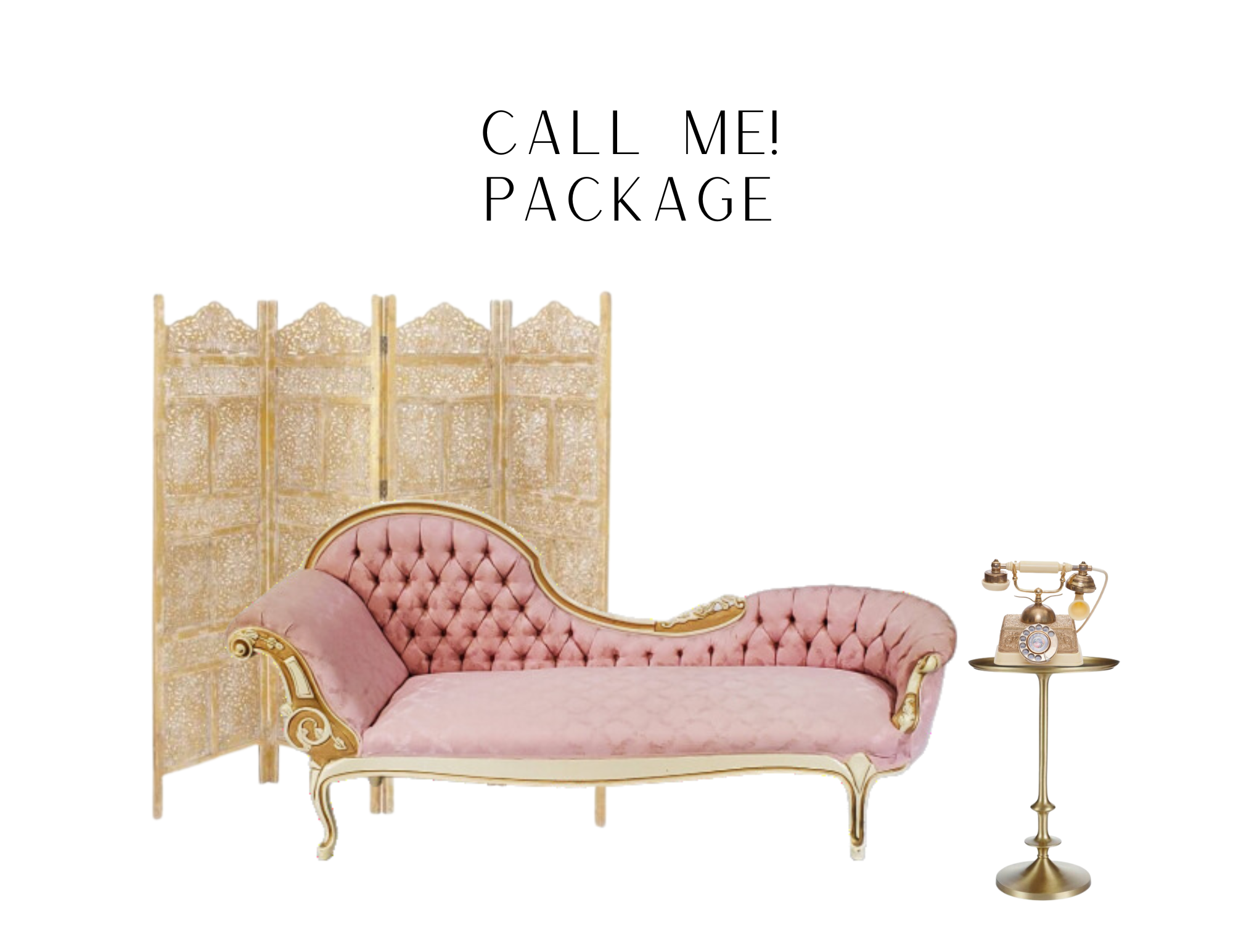 Call Me! Lounge - Violet Vintage Rentals